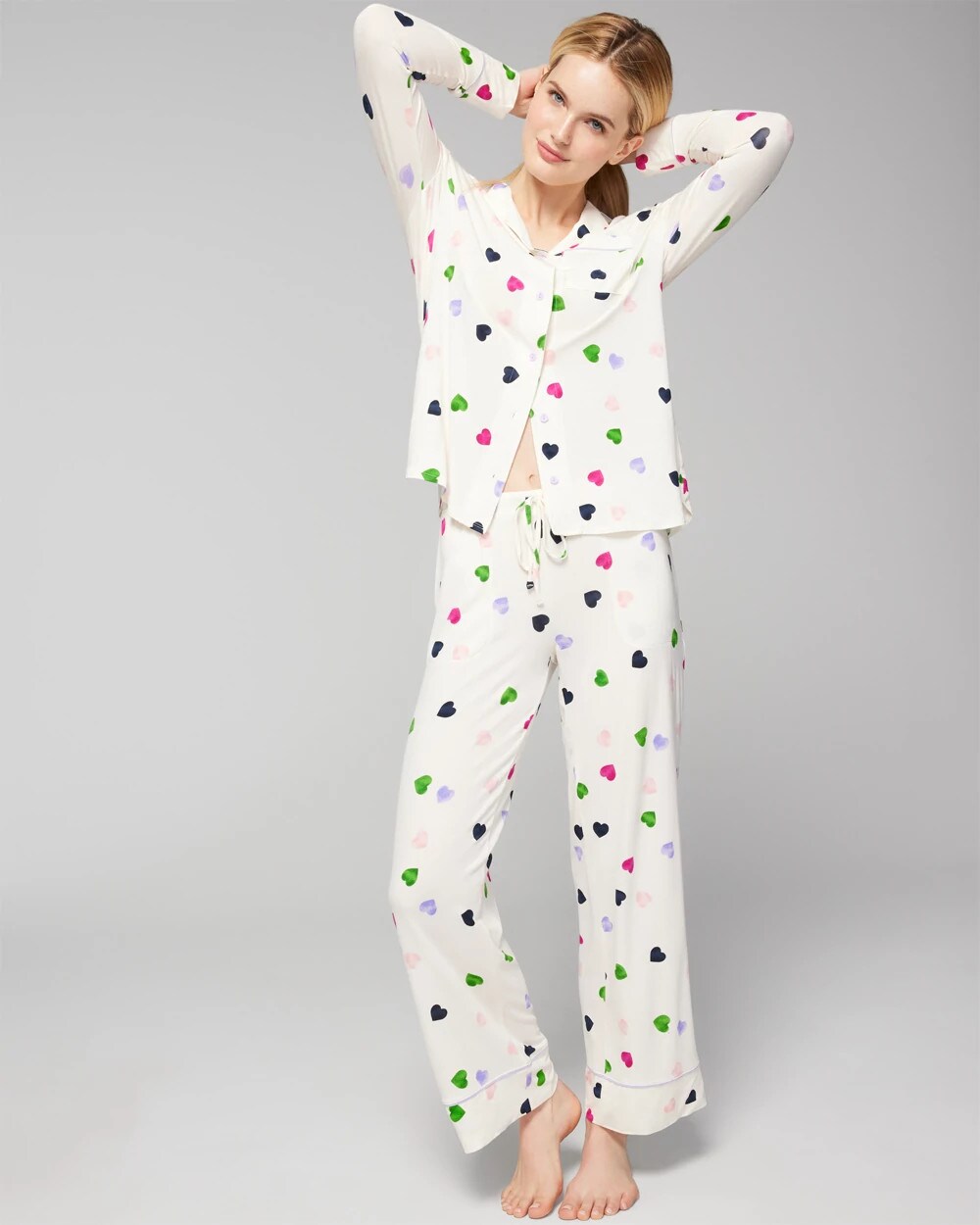 Printed Pajama Pants | Soma