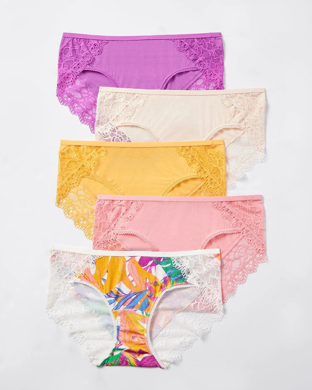 Hipster Panty with Enchanting Lace 5 Pack | Soma