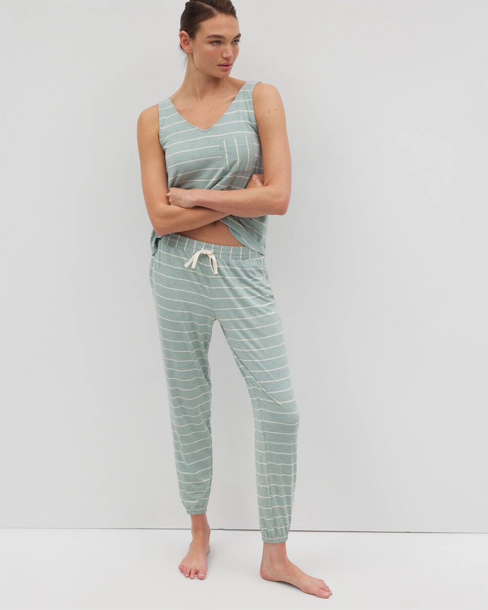 Banded Ankle Pajama Pant | Soma