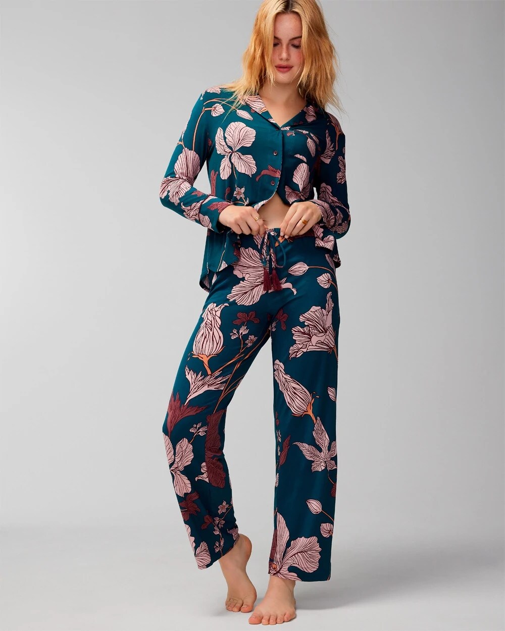 Tassel Pajama Pants | Soma